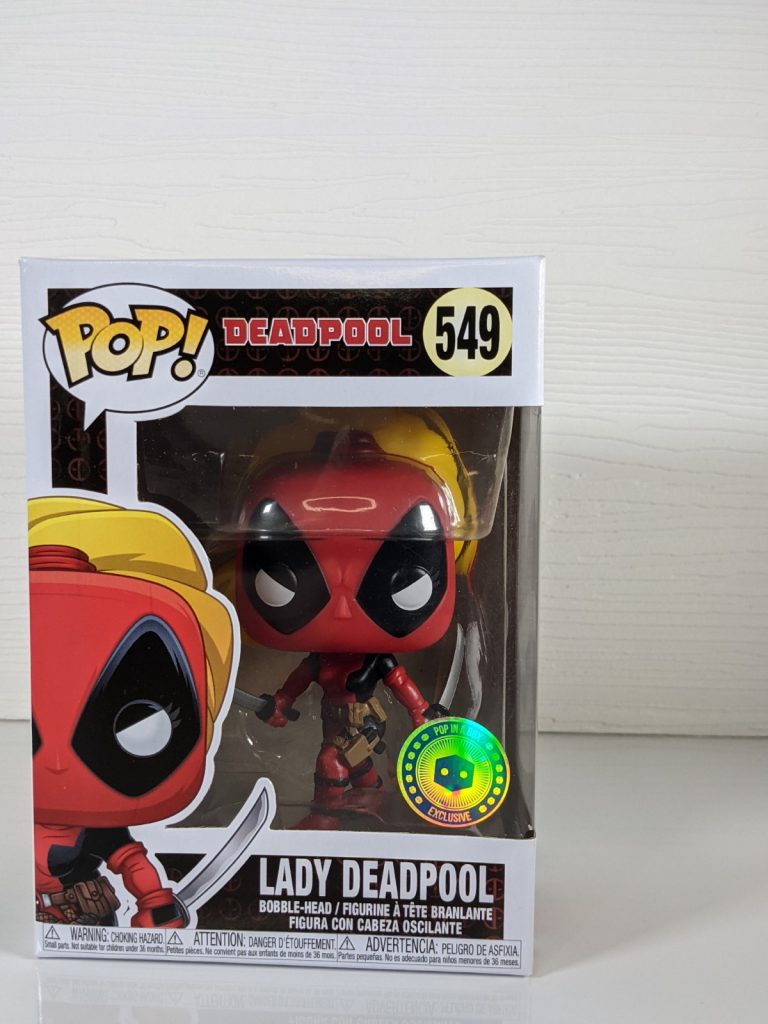 Lady Deadpool Without Mask